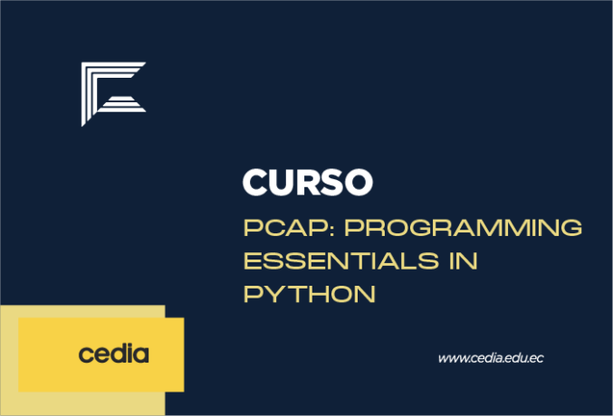 PCAP: PROGRAMMING ESSENTIALS IN PYTHON - Training Management Office